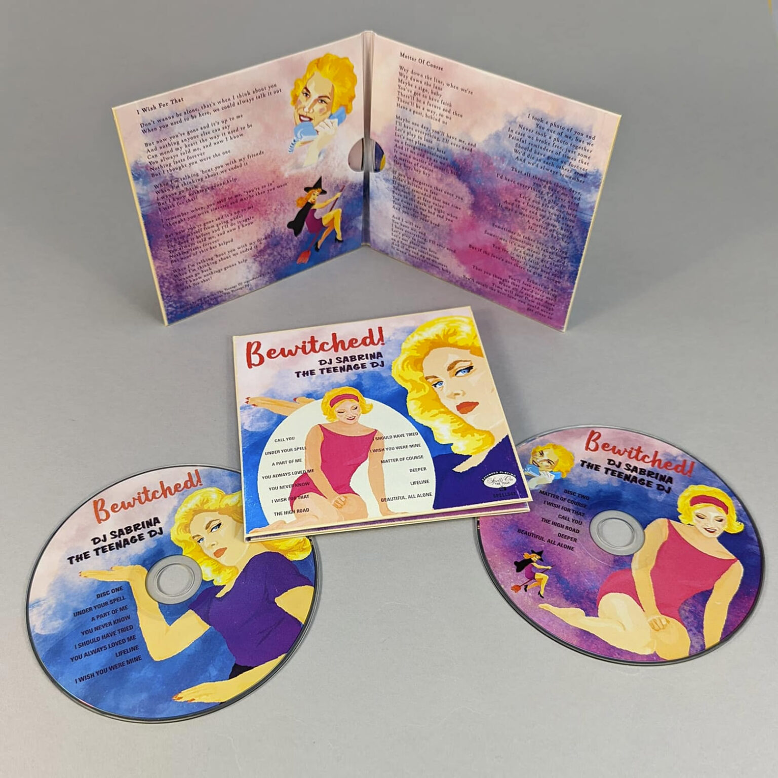 CDs in Custom Printed, Clear Plastic & Record-Style Wallets | Band CDs