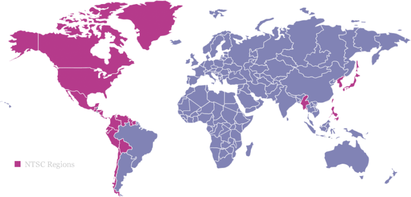 In which regions do NTSC DVDs work? - Wizbit Internet Services Ltd