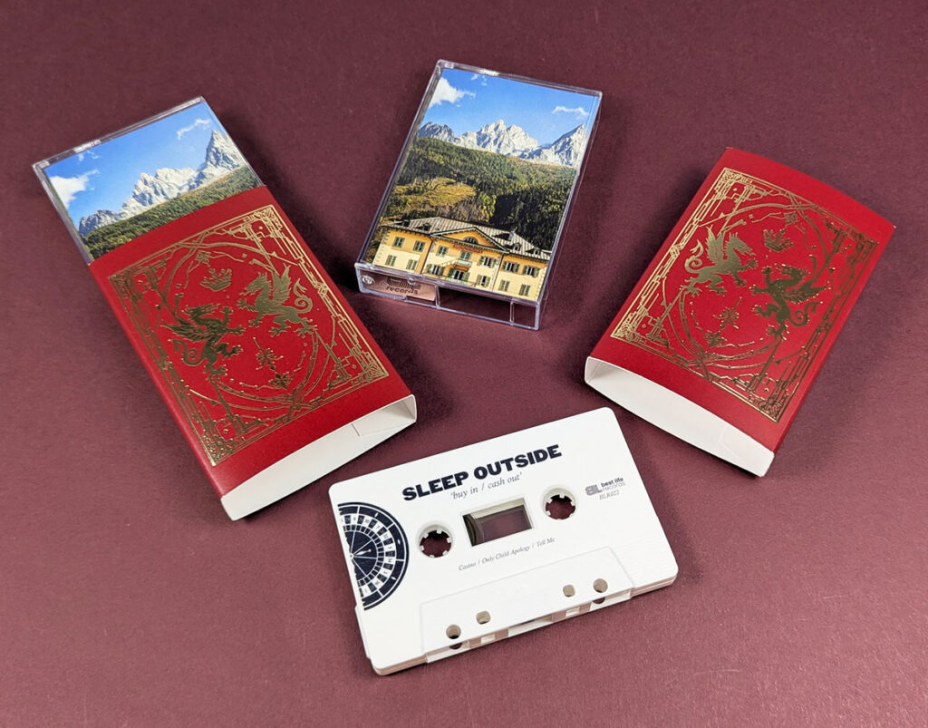 Cassette Tape J-card Hot Foil Metallic Printing - Band CDs