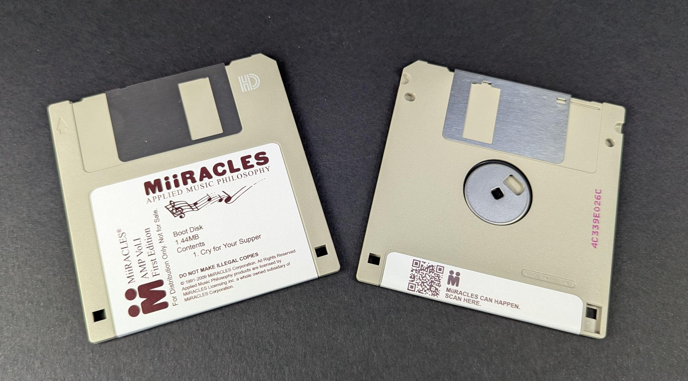 Floppy disk duplication (3.5" 1.44MB disks) - Band CDs